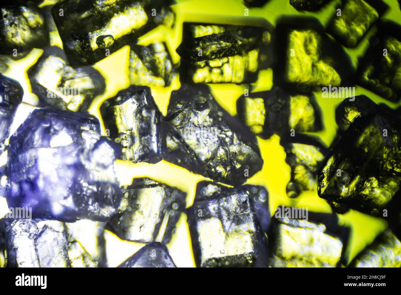 Close up diamond under microscope hi-res stock photography and images ...