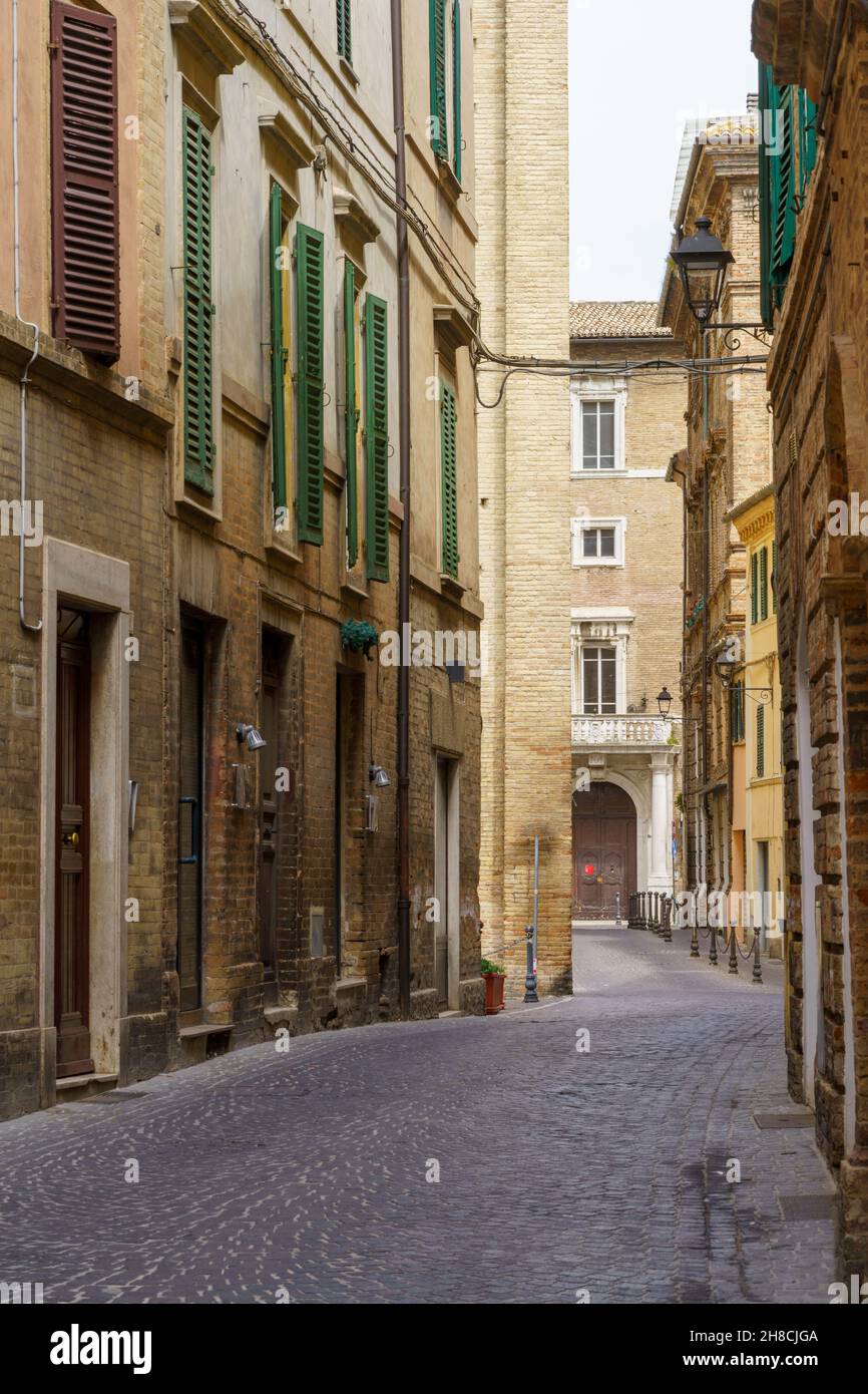 Osimo, Ancona province, Marche, Italy: historic city Stock Photo - Alamy