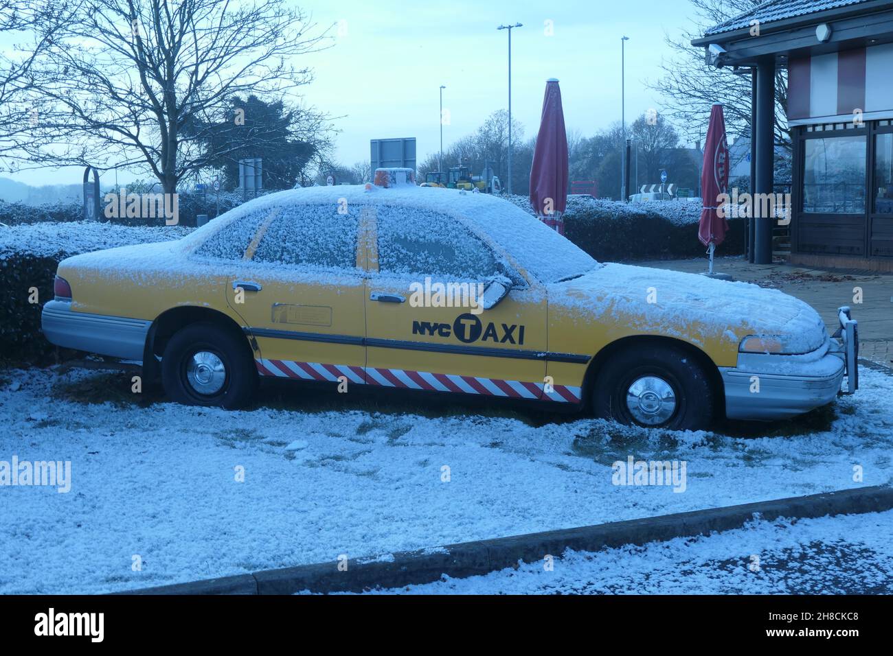 TGI Fridays restaurant company and New York Taxi in Northampton UK ...