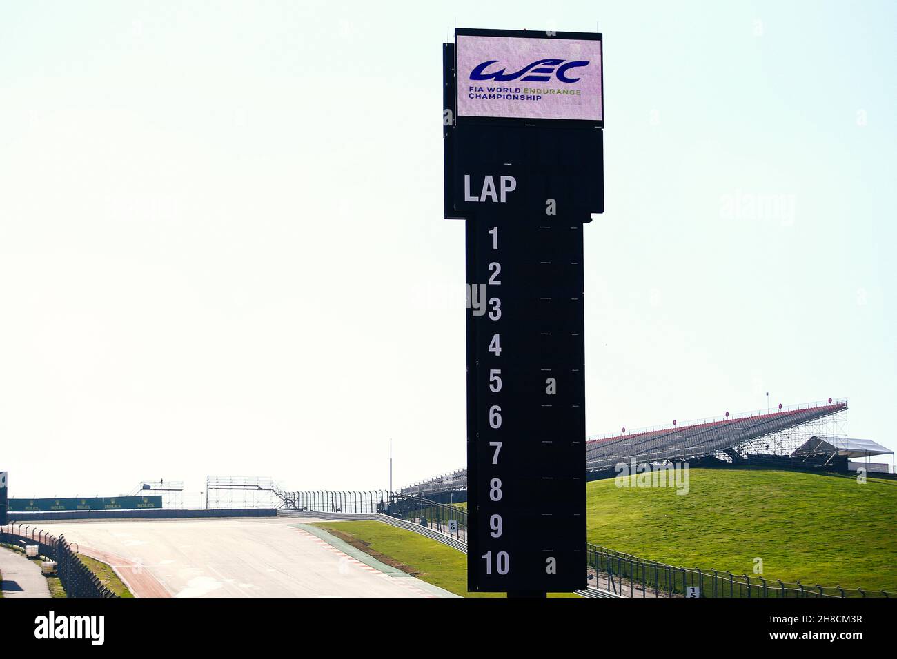 A view of the track at the Circuit of the Americas in Austin, Texas ...