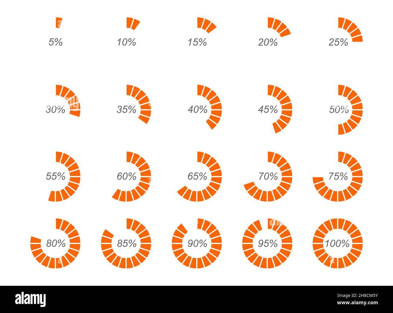 Loading bar downloading progress animation Cut Out Stock Images ...