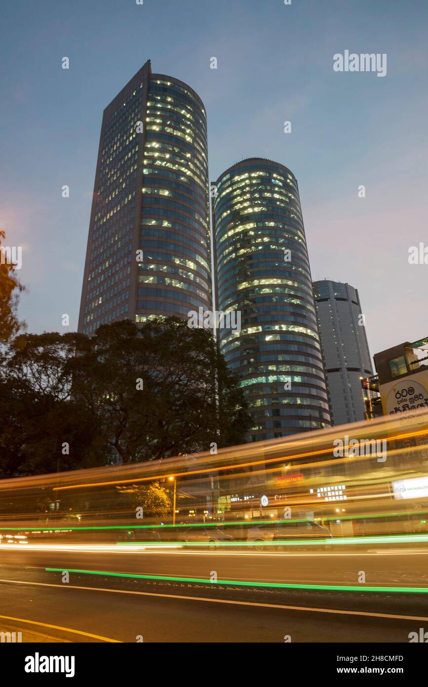 Sri Lanka, Colombo, ville, Stadt, city, bâtiment, Gebäude, building ...