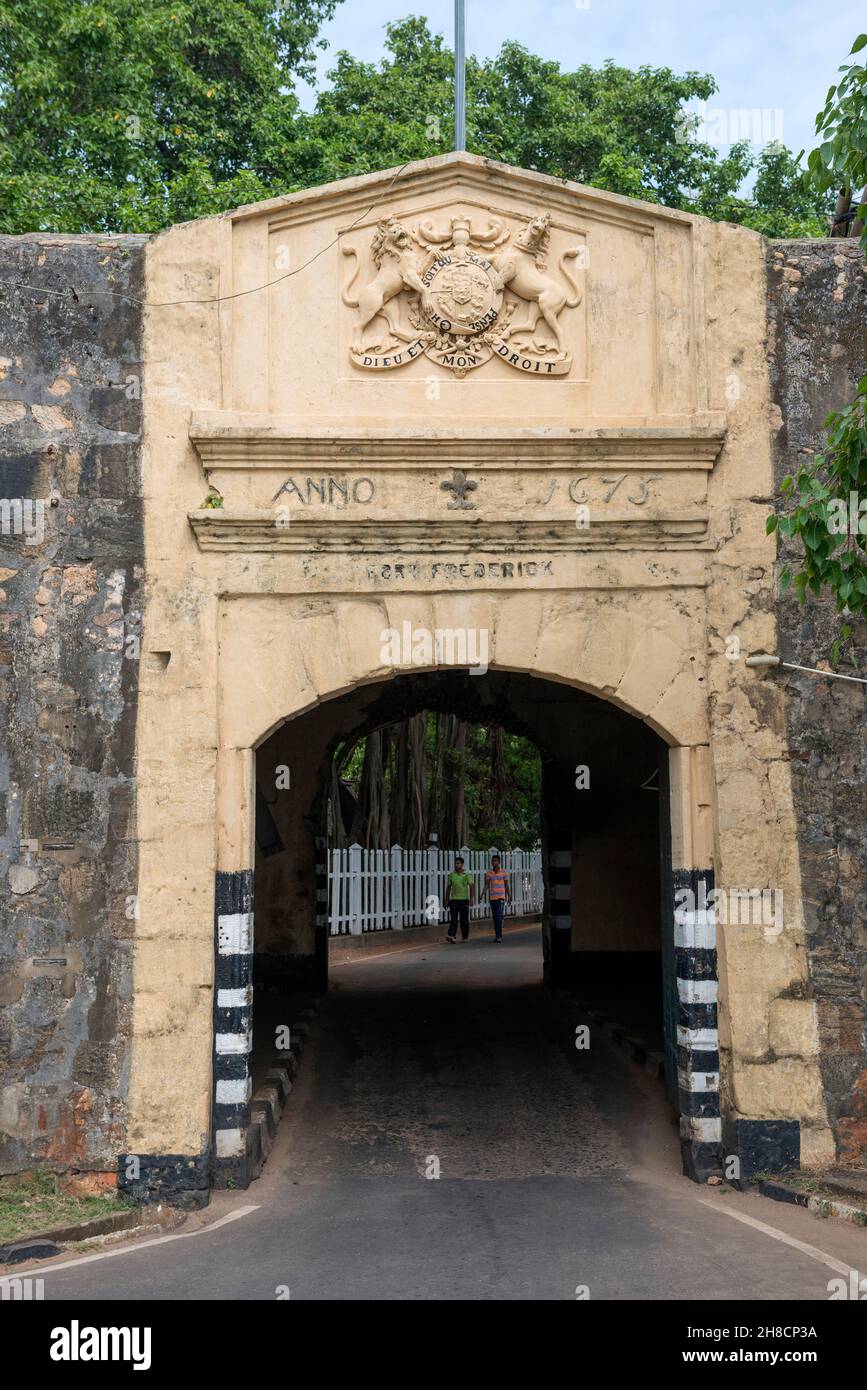 Fort frederick trincomalee hi-res stock photography and images - Alamy