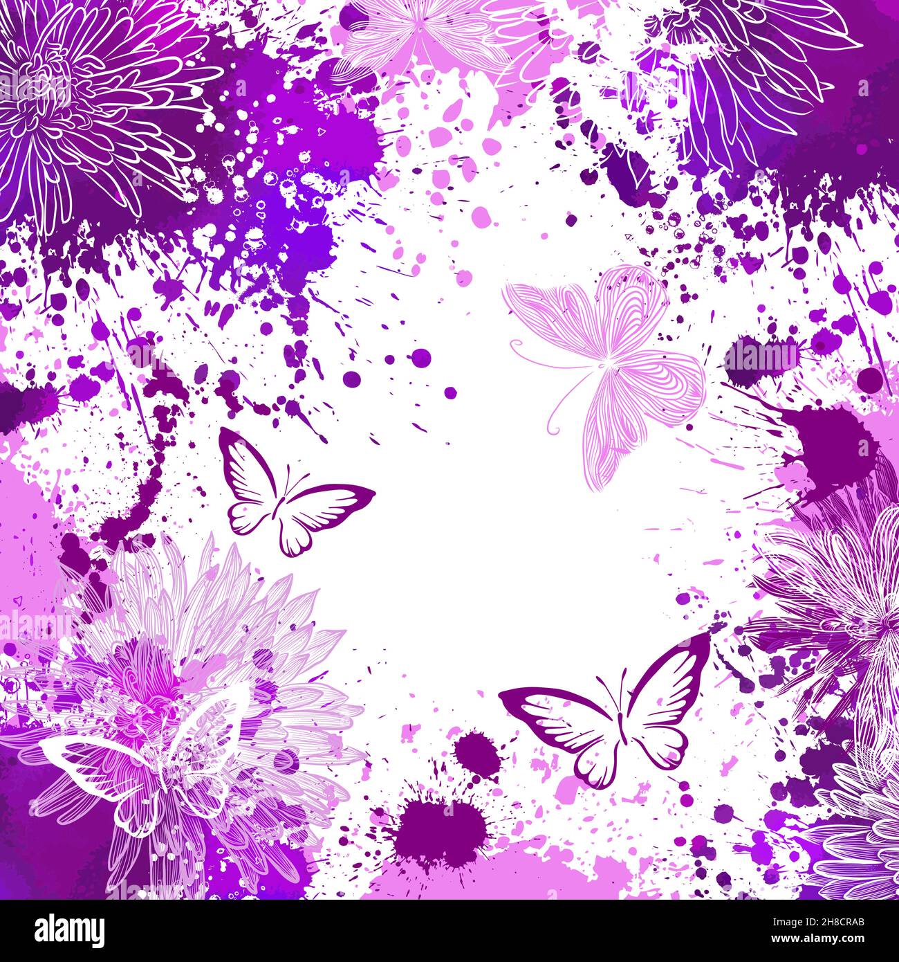 Frame made beautiful light Stock Vector Images - Alamy