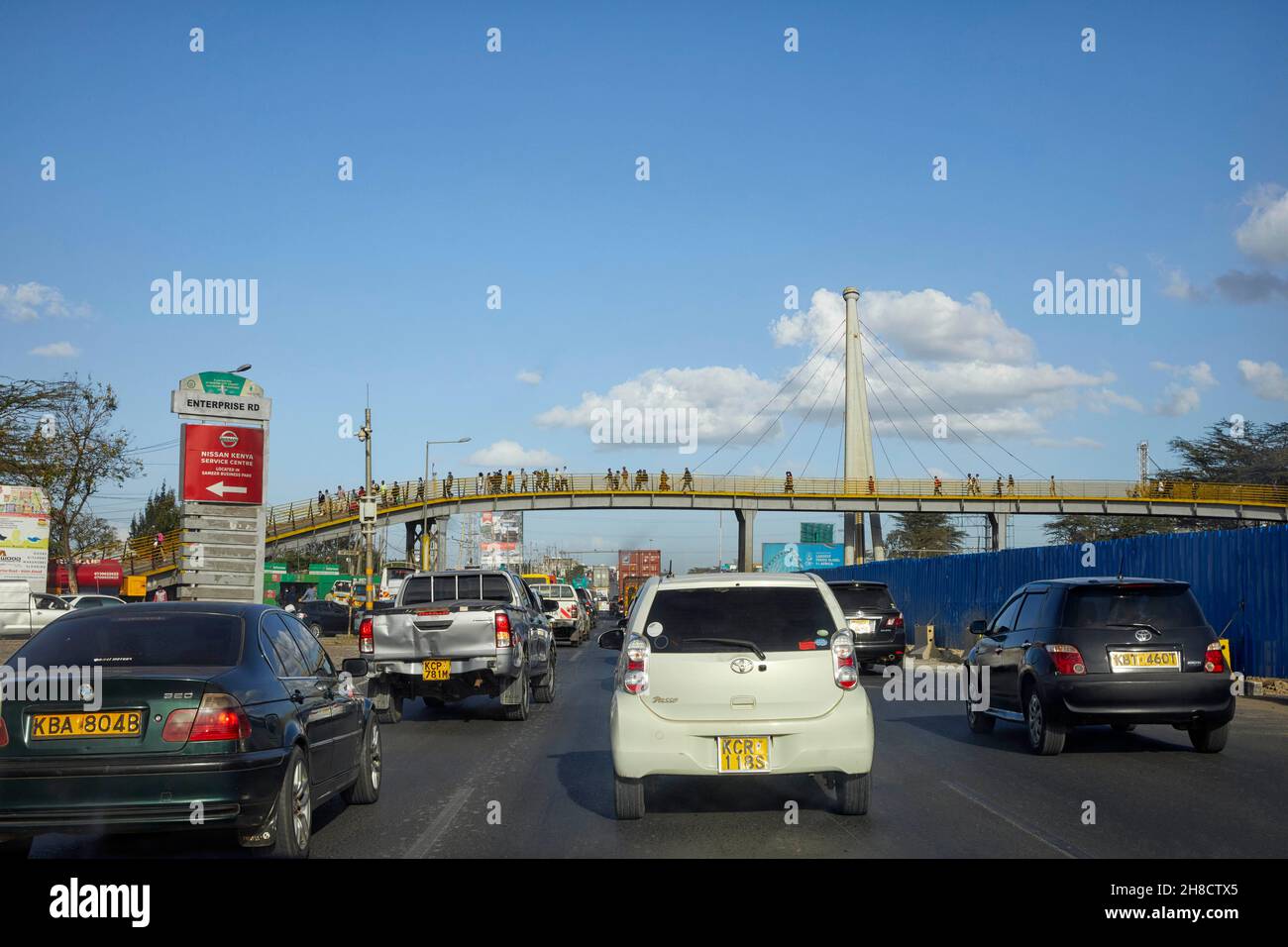Nairobi traffic jam Kenya Africa Stock Photo - Alamy