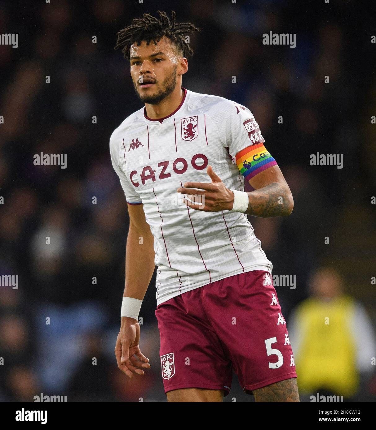 27 November - Crystal Palace v Aston Villa - Premier League - Selhurst Park Aston Villa's Tyrone ...