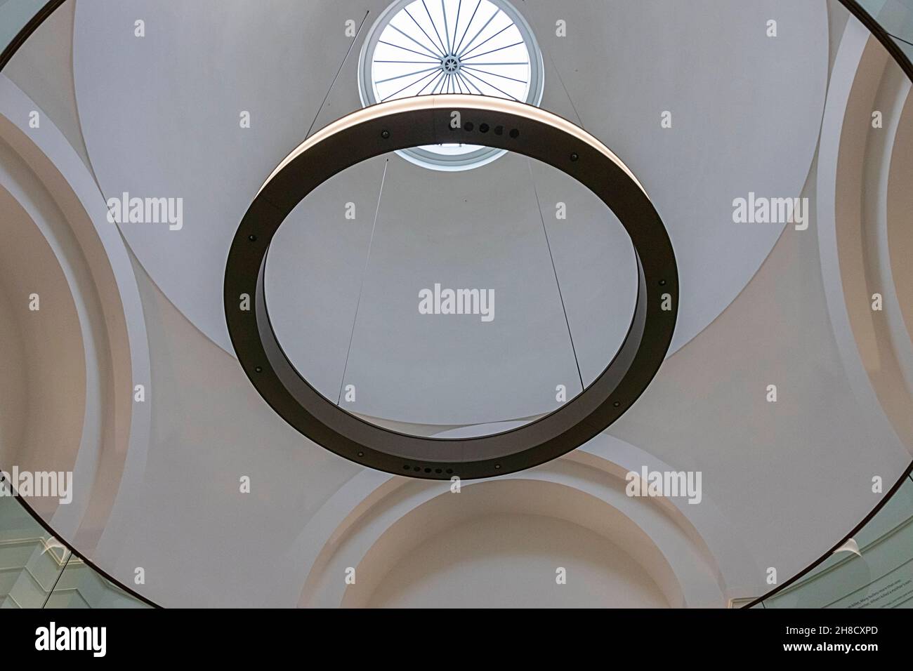 ABERDEEN CITY SCOTLAND ABERDEEN ART GALLERY CEILING DOME AND SKYLIGHT ...