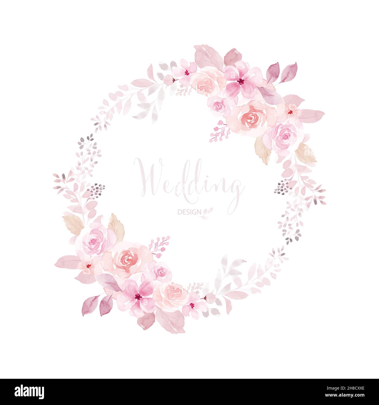 Light Pink Floral Background