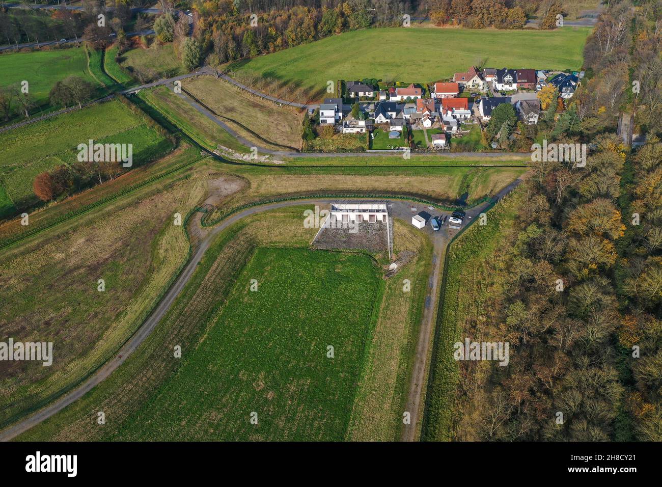 Nov. 10, 2021, Datteln, North Rhine-Westphalia, Germany - Flood ...
