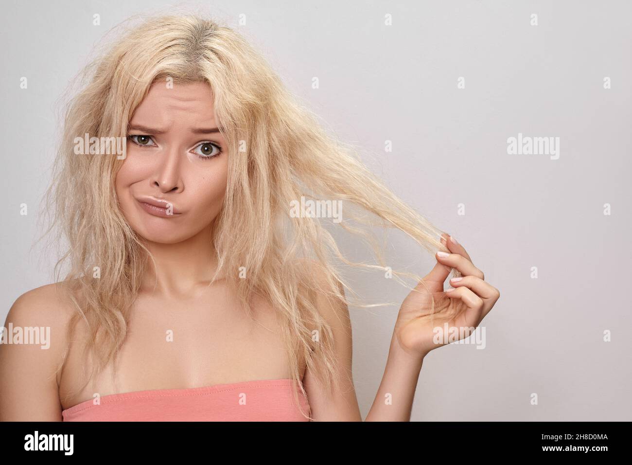 Messed up woman hi-res stock photography and images - Alamy