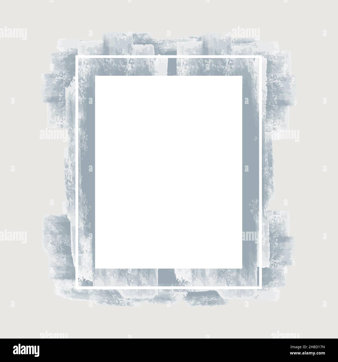 Rectangular frame for the design of banners, inscriptions, logos and ...