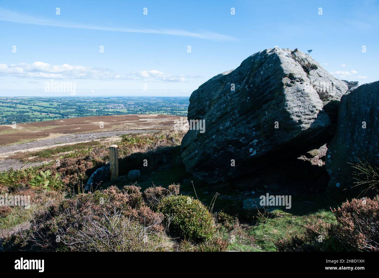 Around the UK - views of Ilkley Moor, West Yorkshire, UK Stock Photo ...