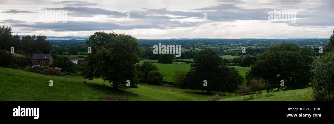 Around the UK - Cheshire Plane with a view towards North Wales from ...