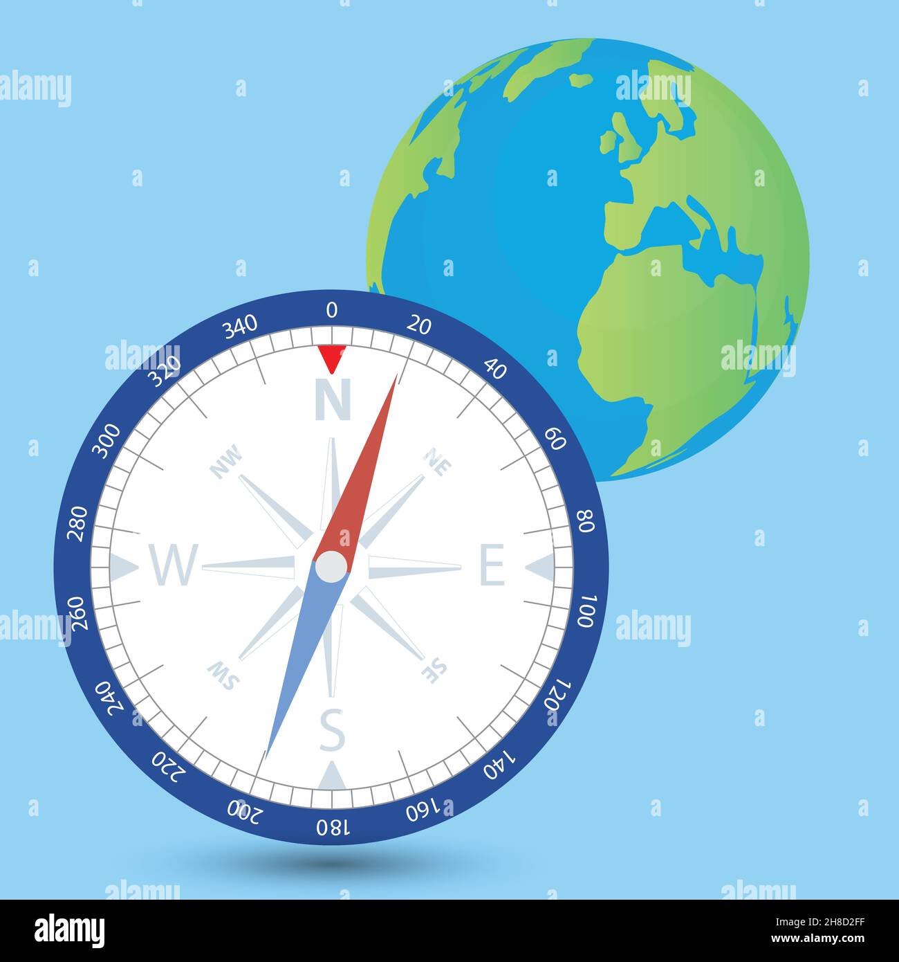 Earth magnetic north hi-res stock photography and images - Alamy