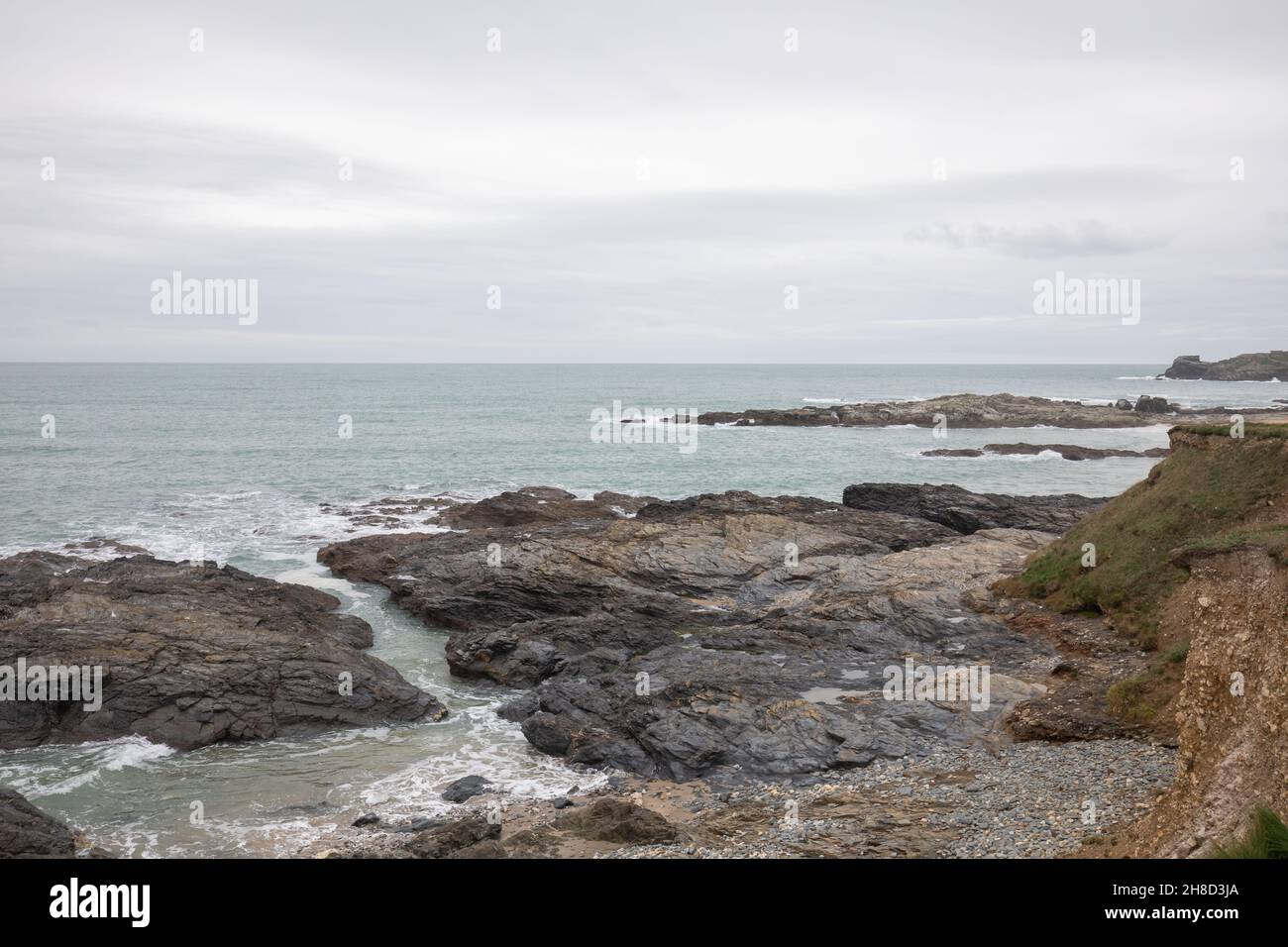Mutton Cove,Godrevy,Cornwall,29th November 2021,People were out walking ...