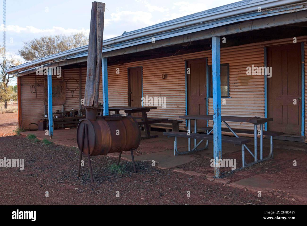 Lake Mason abandoned outback homestead, Central Midlands, Western ...