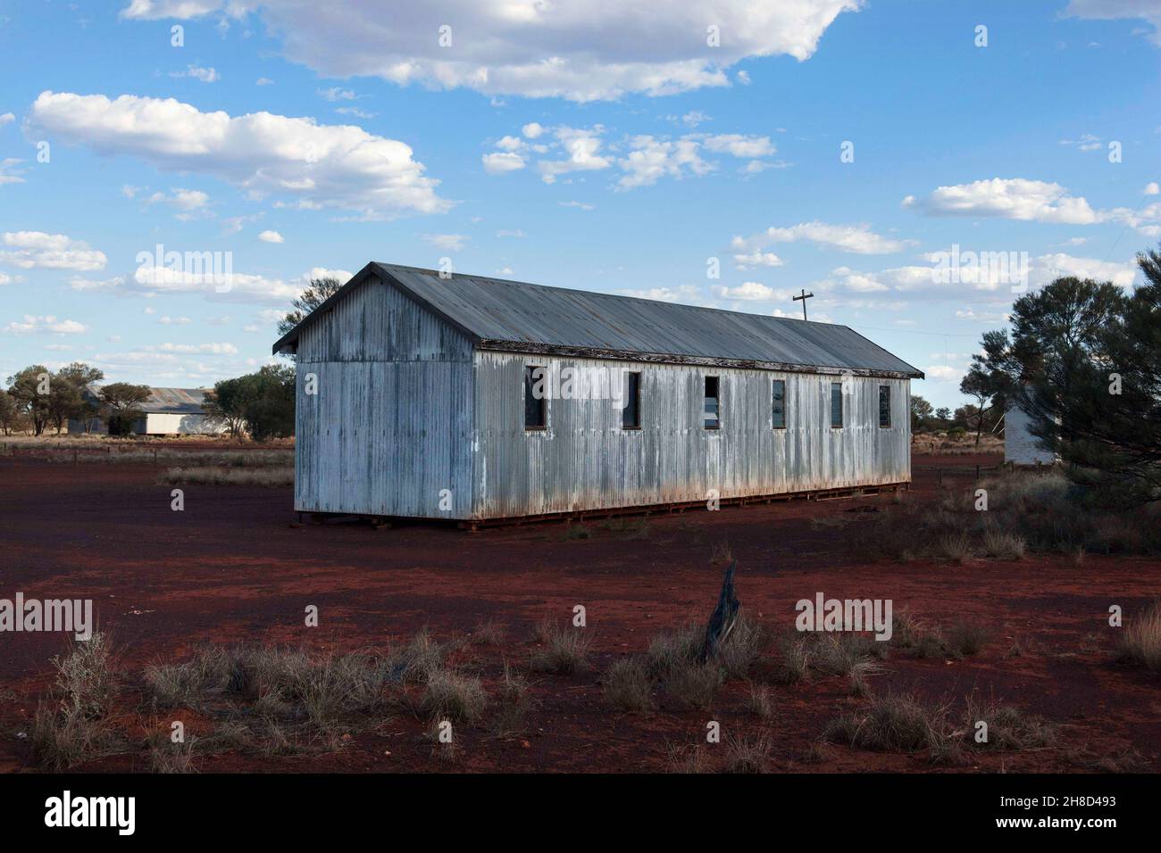 Lake Mason abandoned outback homestead, Central Midlands, Western ...