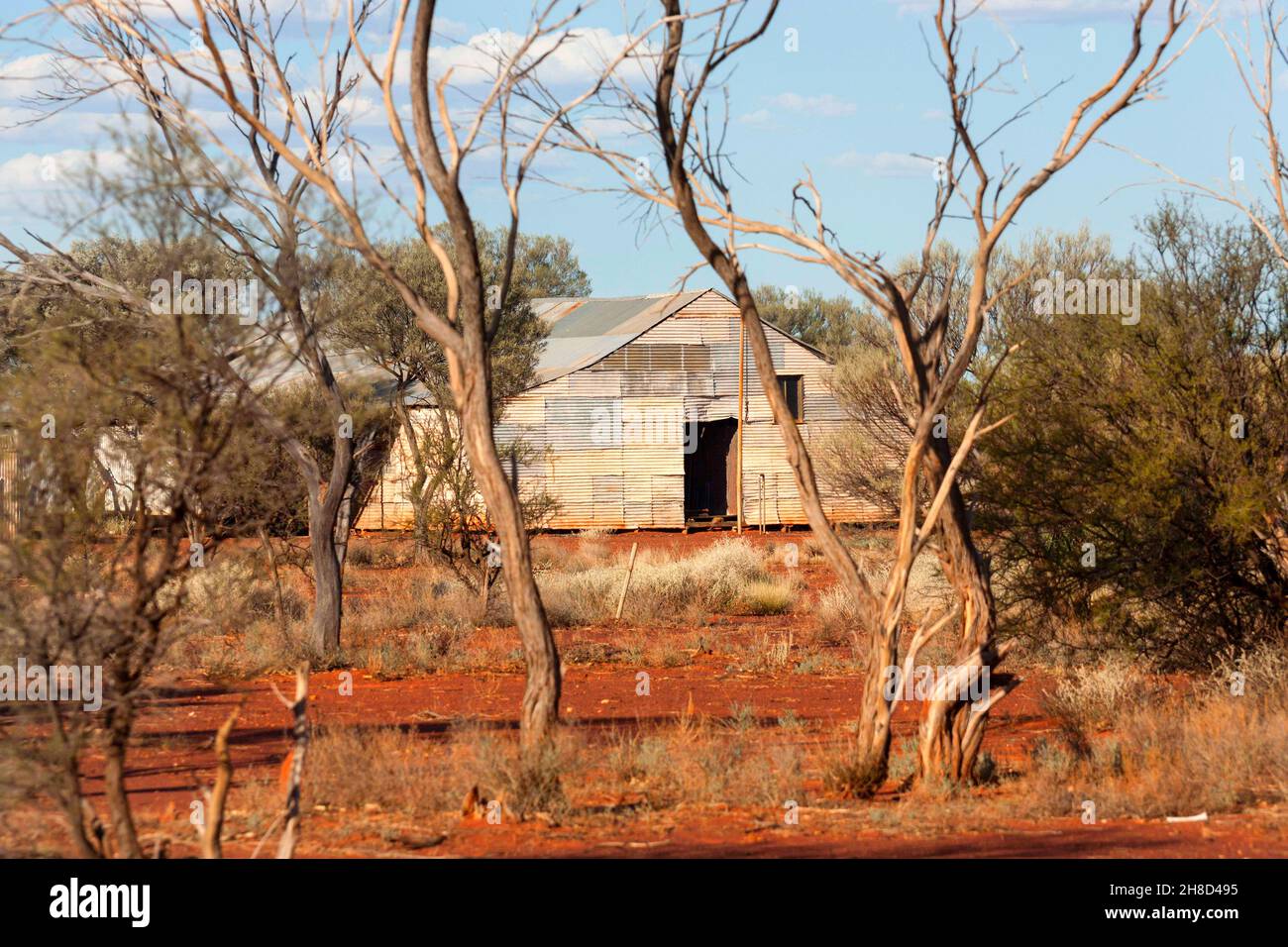 Lake Mason abandoned outback homestead, Central Midlands, Western ...