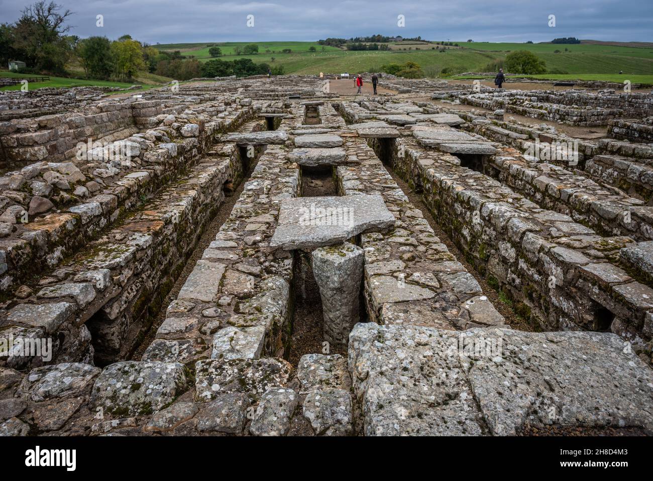 Vindolanda Roman fort and village near Hadrian's Wall, Northumberland ...