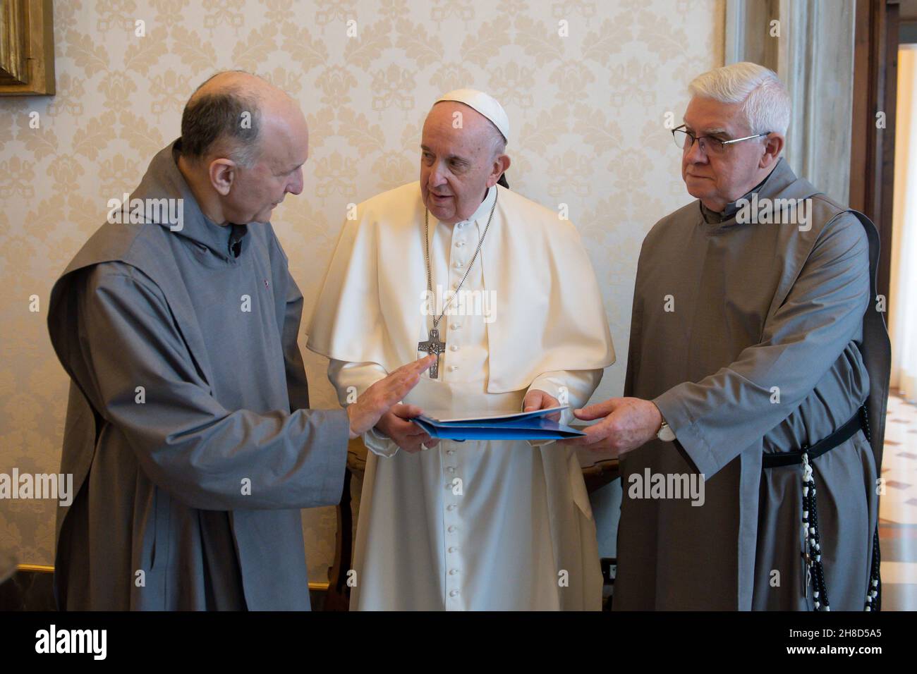 Vatican, Vatican. 29th Nov, 2021. Italy, , Vatican, 2021/11/29. Pope ...