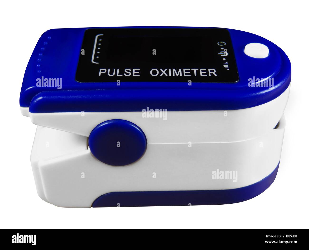 Pulse oximeter finger digital Cut Out Stock Images & Pictures - Alamy