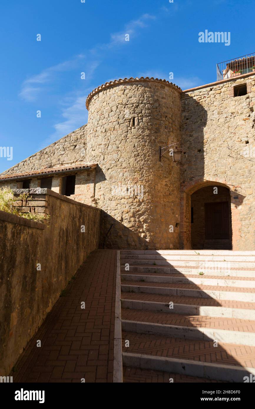 Old Town, Foreshortening, Come up Regina Elena, Collazzone, Umbria ...