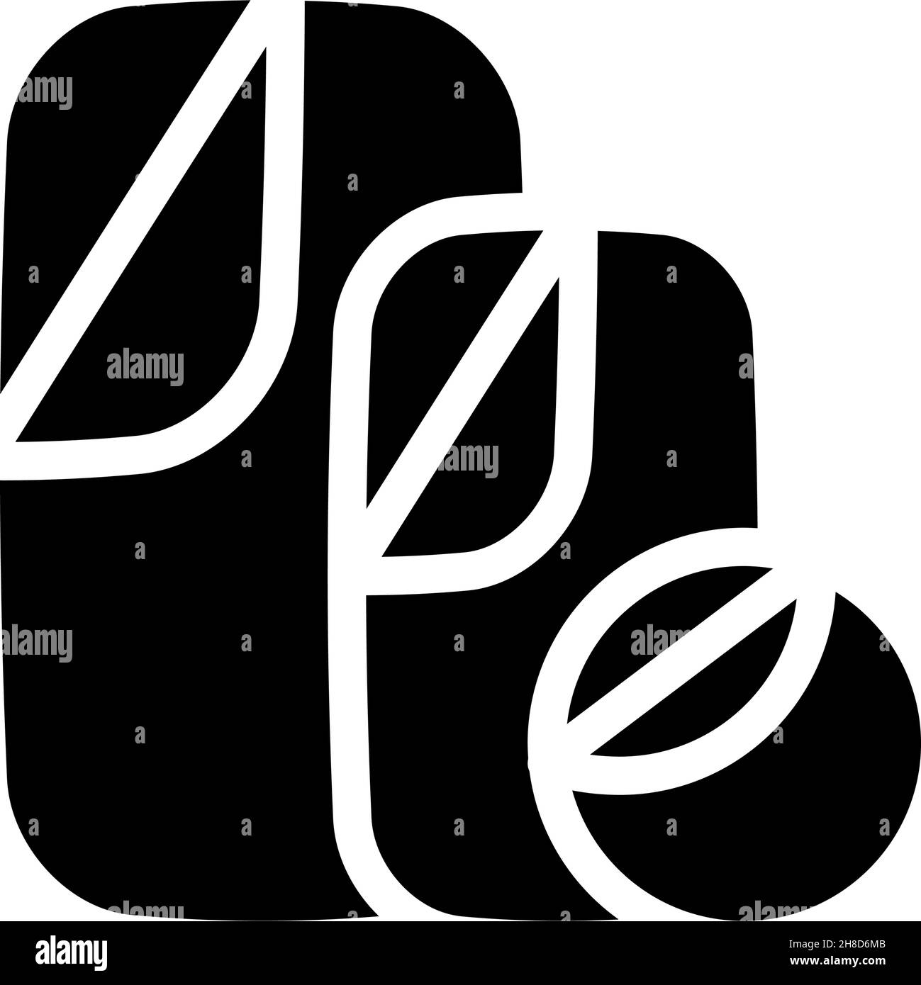 collapsible reflector glyph icon vector illustration Stock Vector Image ...