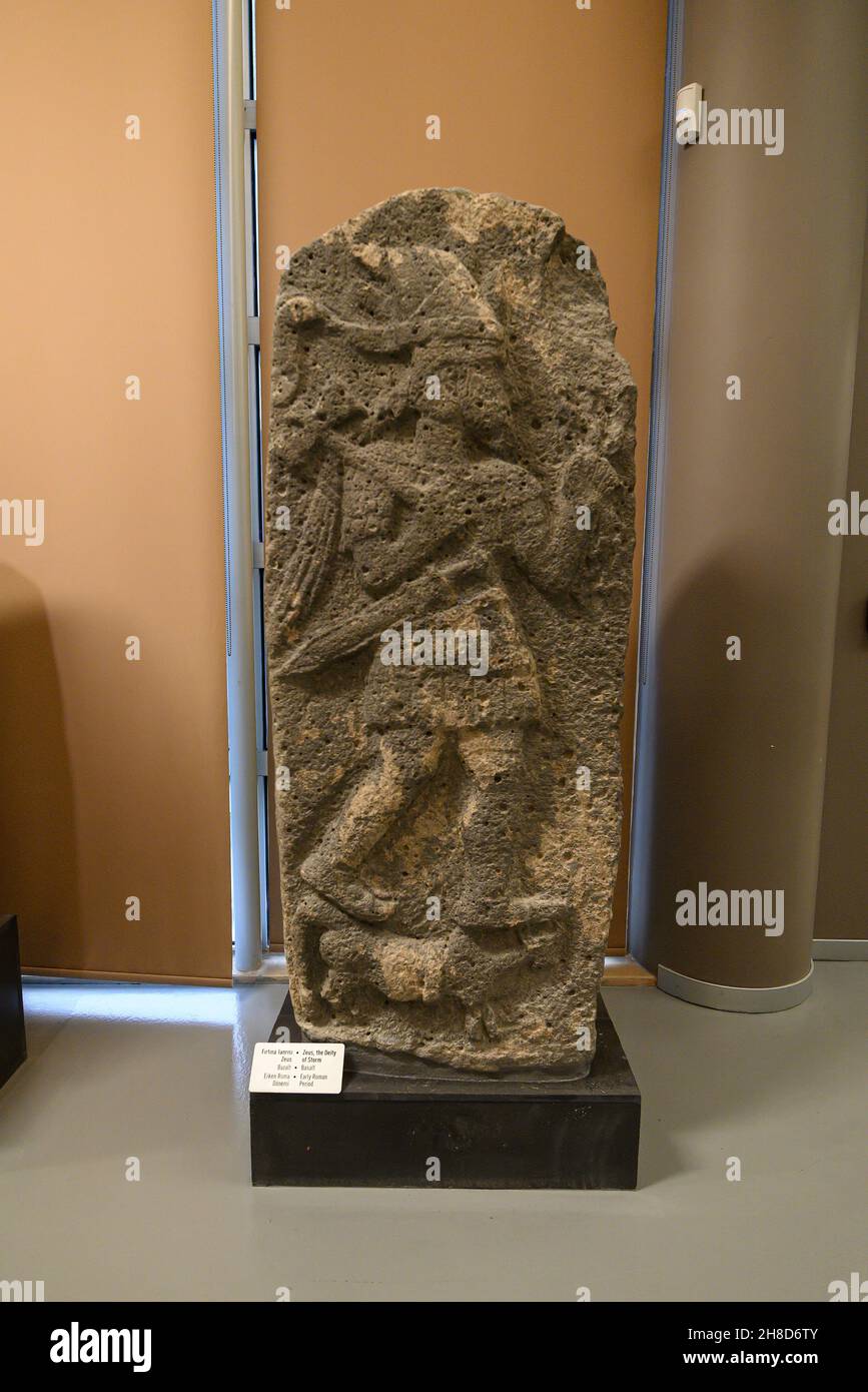 Antakya, Hatay Region, Turkey. Ancient antique statues exhibited in the ...