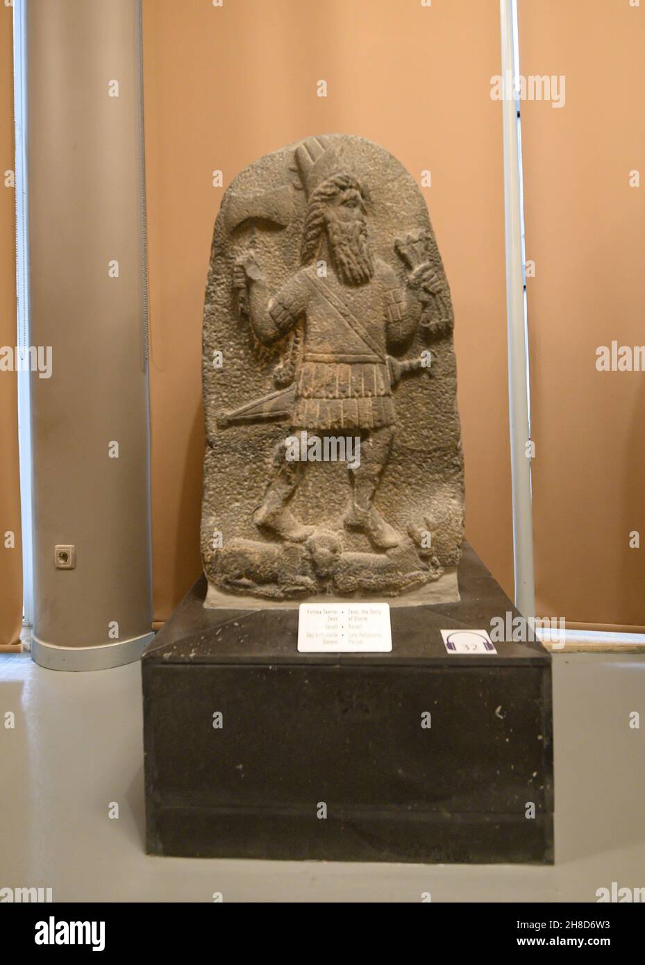 Antakya, Hatay Region, Turkey. Ancient antique statues exhibited in the ...