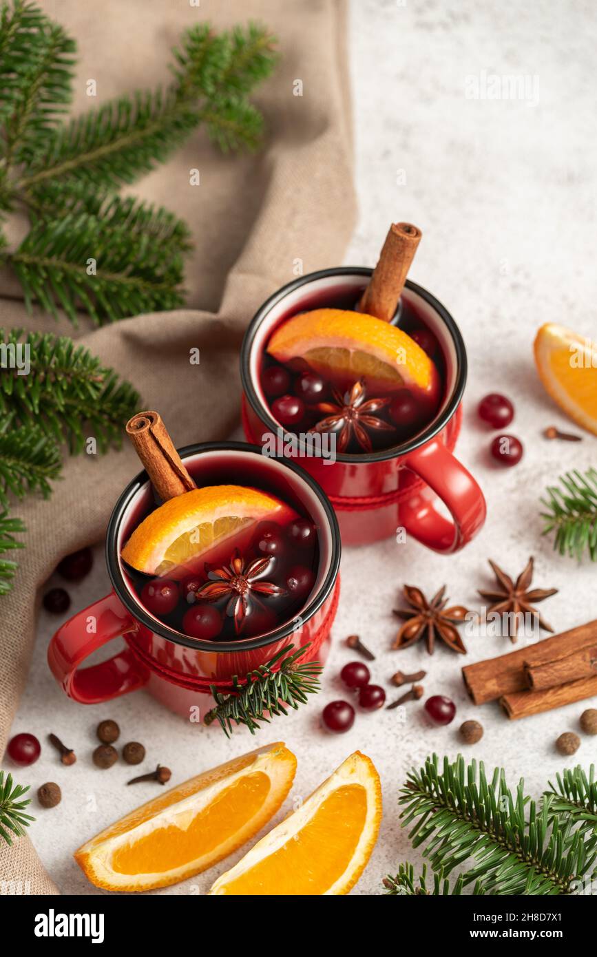 Hot christmas mulled red hi-res stock photography and images - Alamy