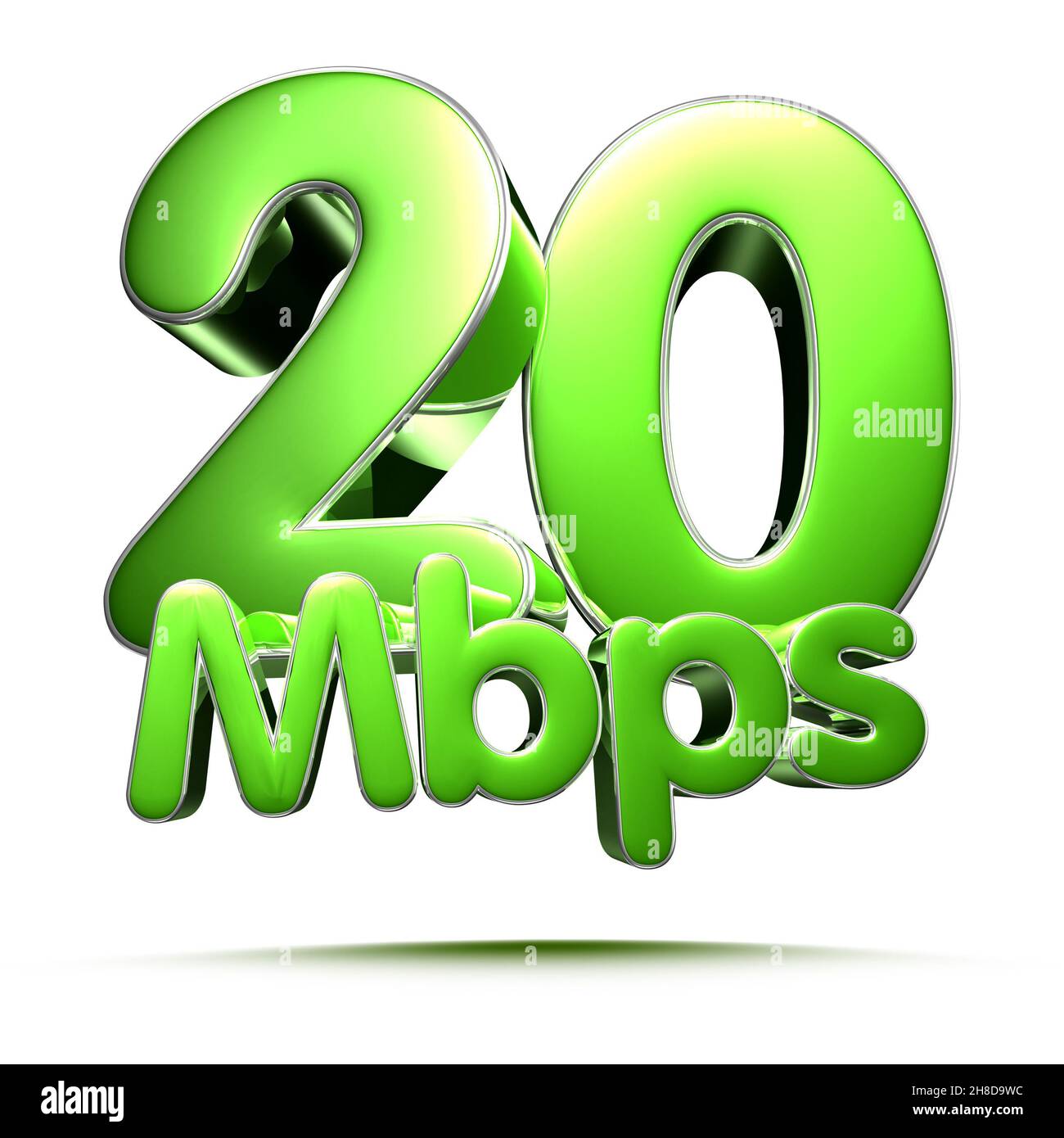 20 mbps Cut Out Stock Images & Pictures - Alamy