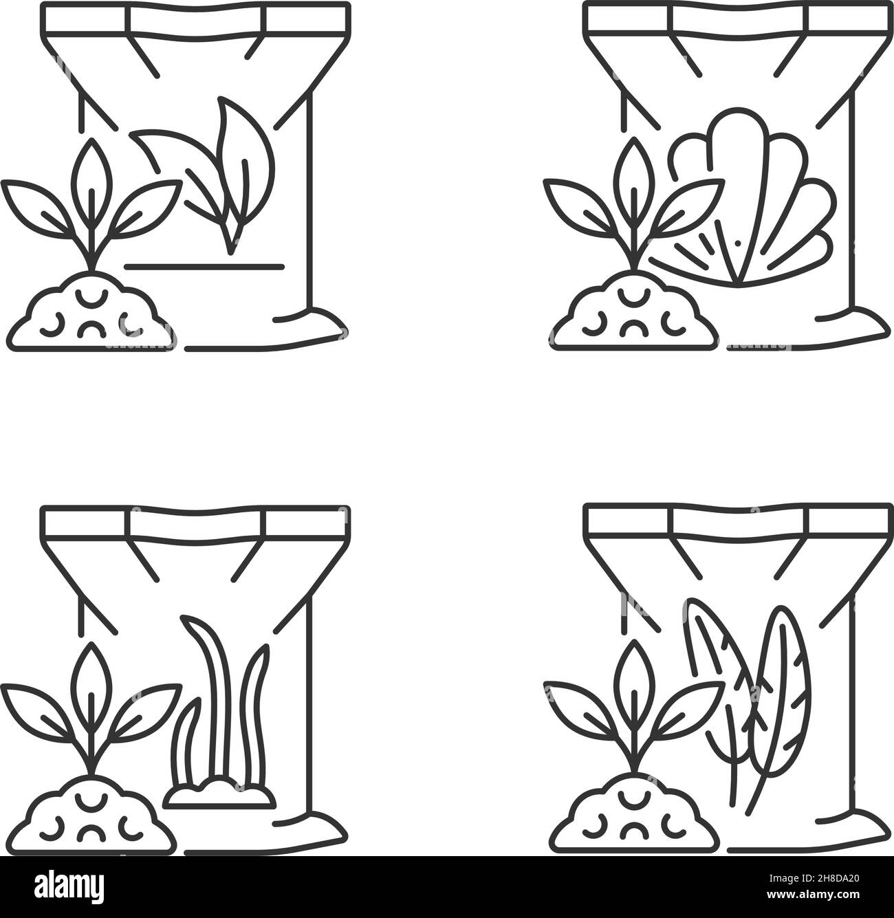 Dry ground line icon Black and White Stock Photos & Images - Alamy