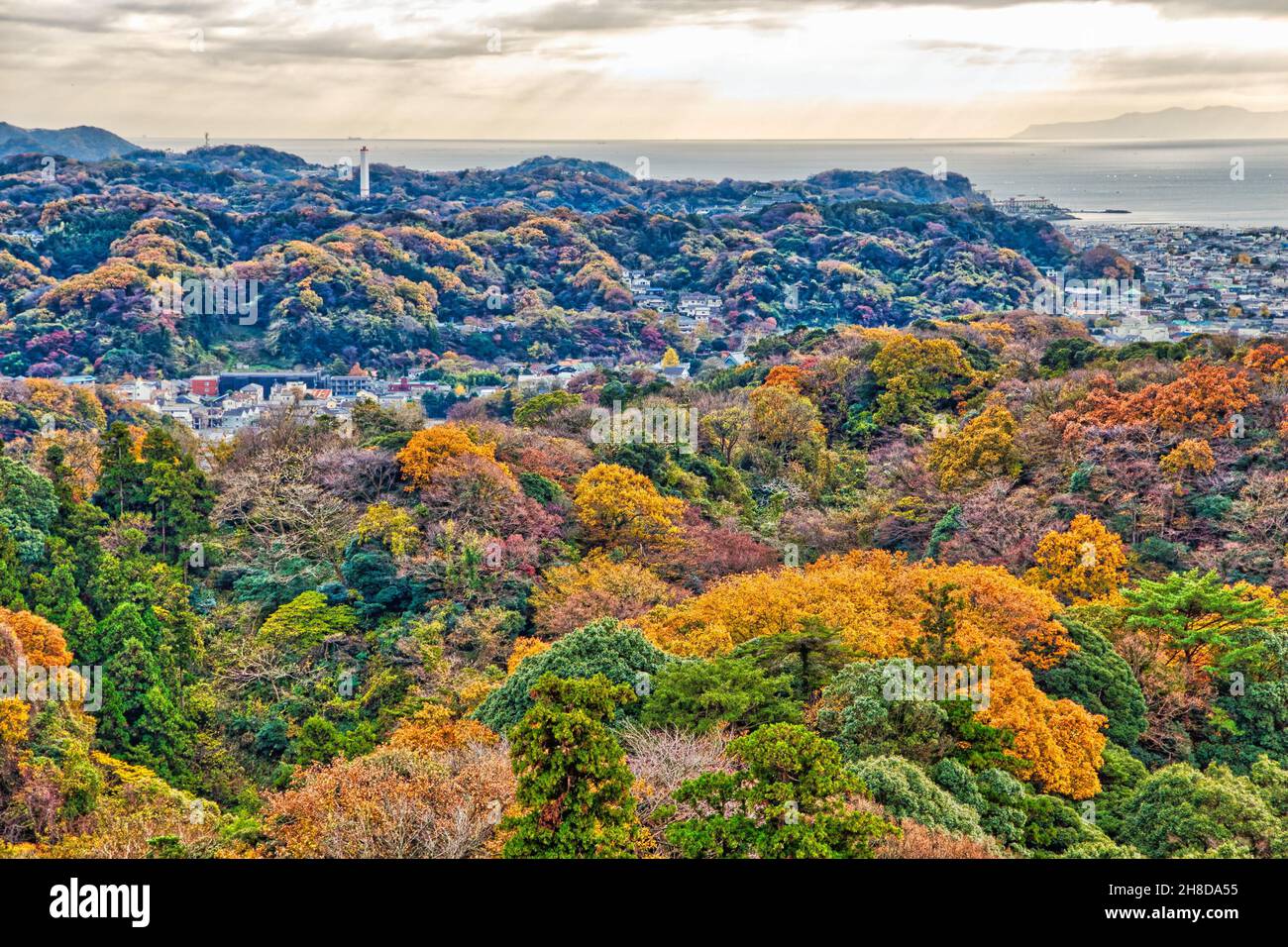 Townscape sea background hi-res stock photography and images - Alamy