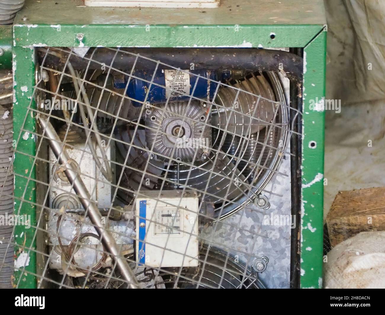 Fan in cage hi-res stock photography and images - Alamy