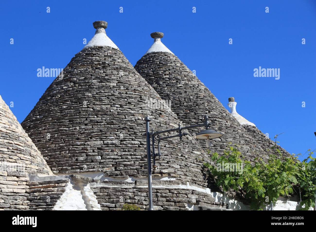 Alberobello Italy traditional houses - trulli. Apulia region of Italy ...