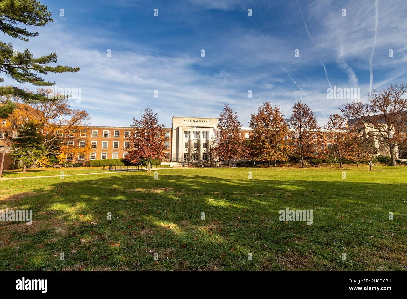 COLLEGE PARK, MD, USA - NOVEMBER 20: Glenn L. Martin Hall on November ...