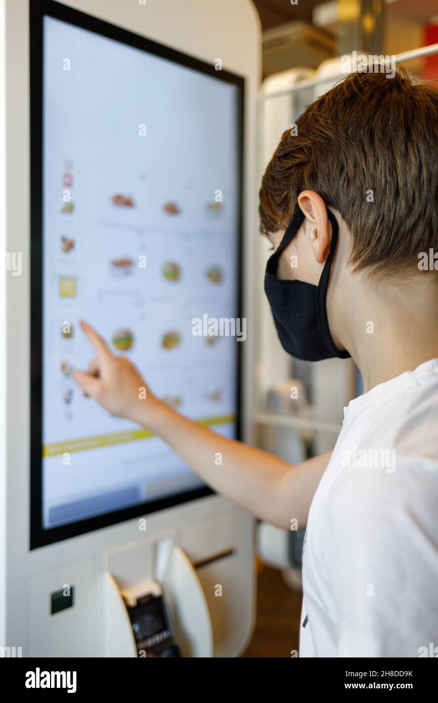 Menu ordering device hi-res stock photography and images - Alamy