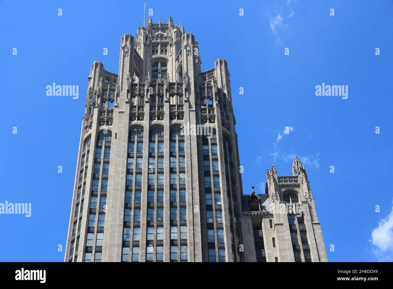 Gothic Architecture Tribune Tower