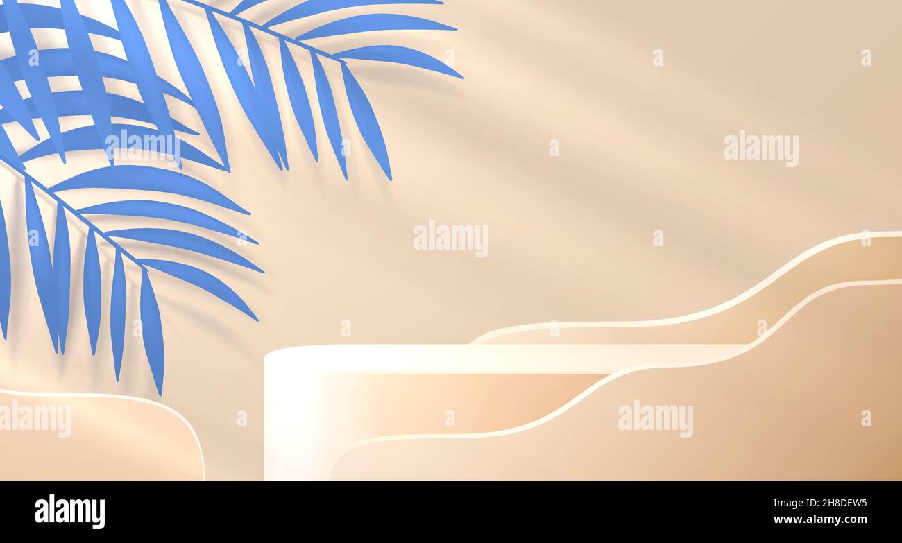 Stage podium with lighting, Stage Podium Scene with for Award, Decor ...