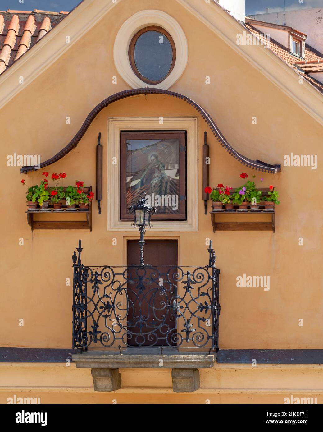 Wrought iron balcony hi-res stock photography and images - Alamy