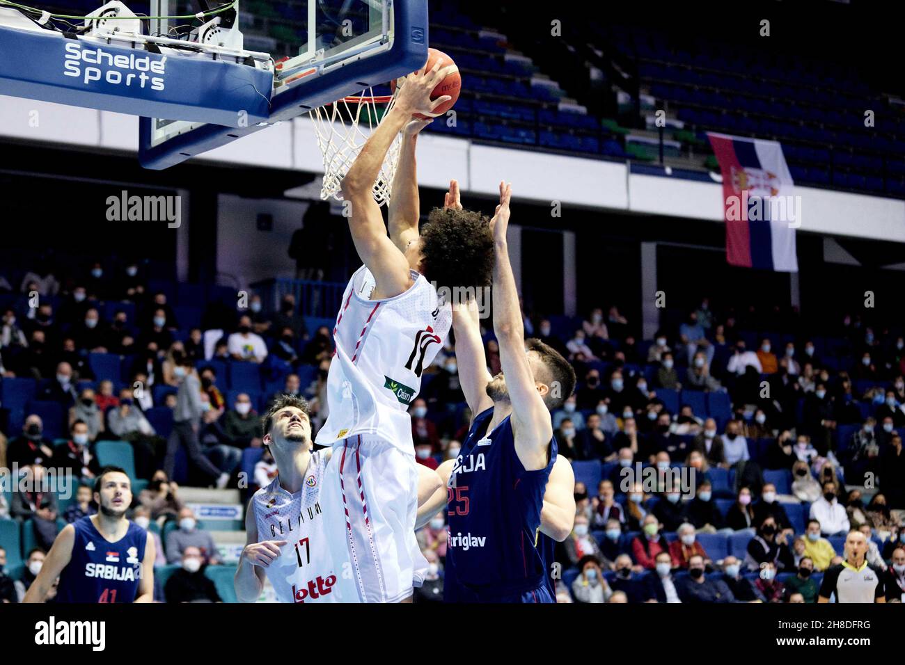 Ismael BAKO (19) of Belgium during the FIBA Basketball World Cup 2023 ...