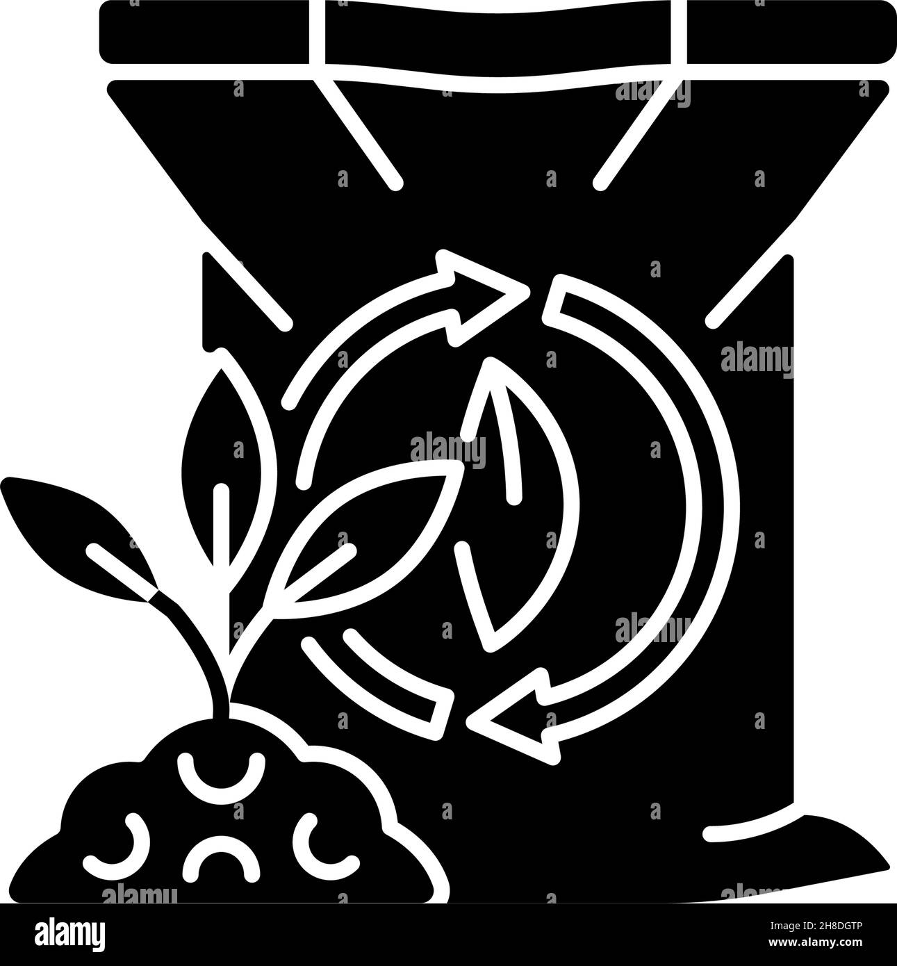 Compost soil bag Cut Out Stock Images & Pictures - Alamy