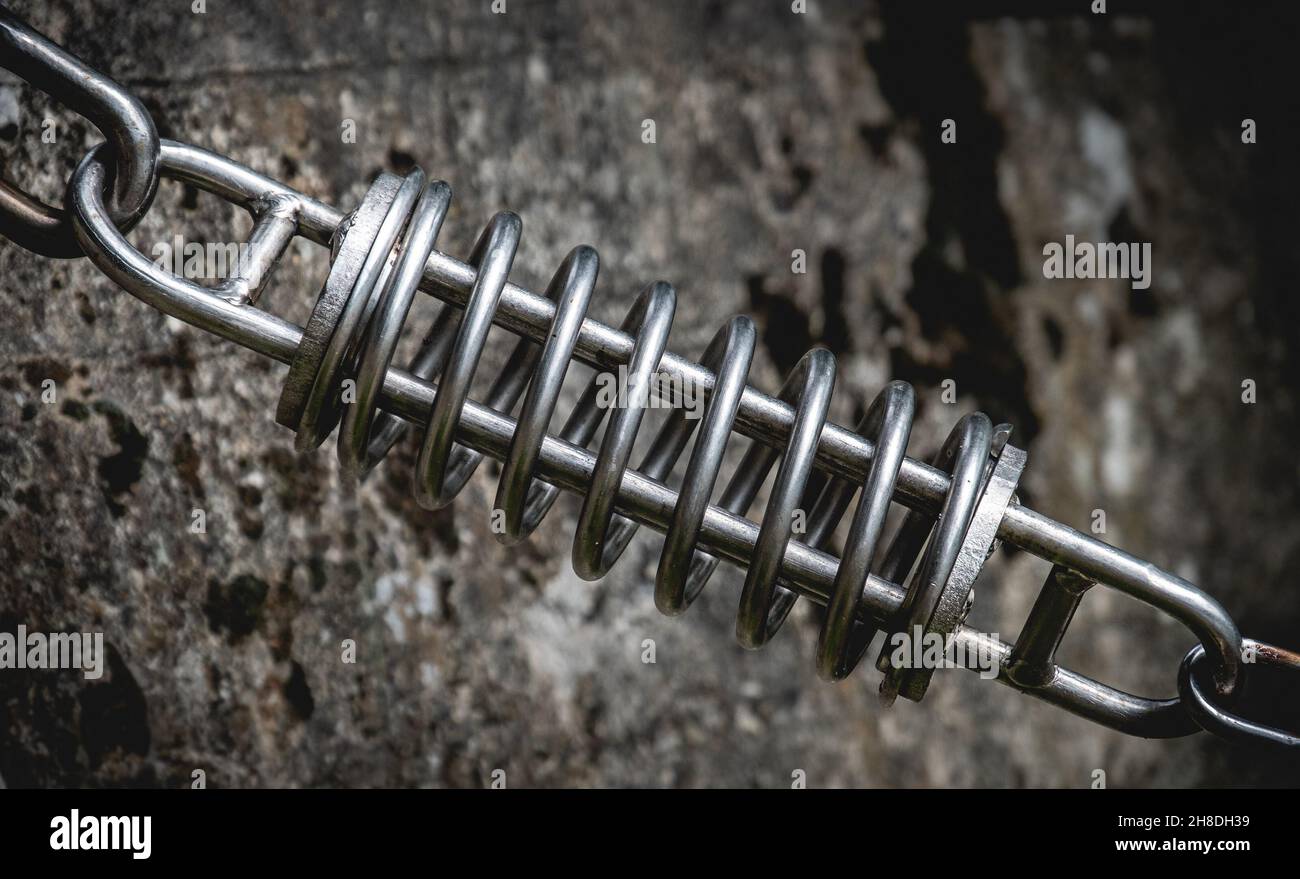 Tension spring heavy hi-res stock photography and images - Alamy