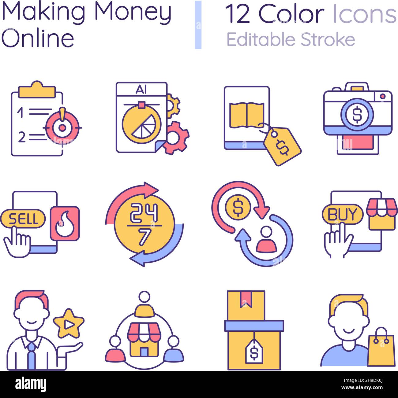 Making extra Stock Vector Images - Alamy