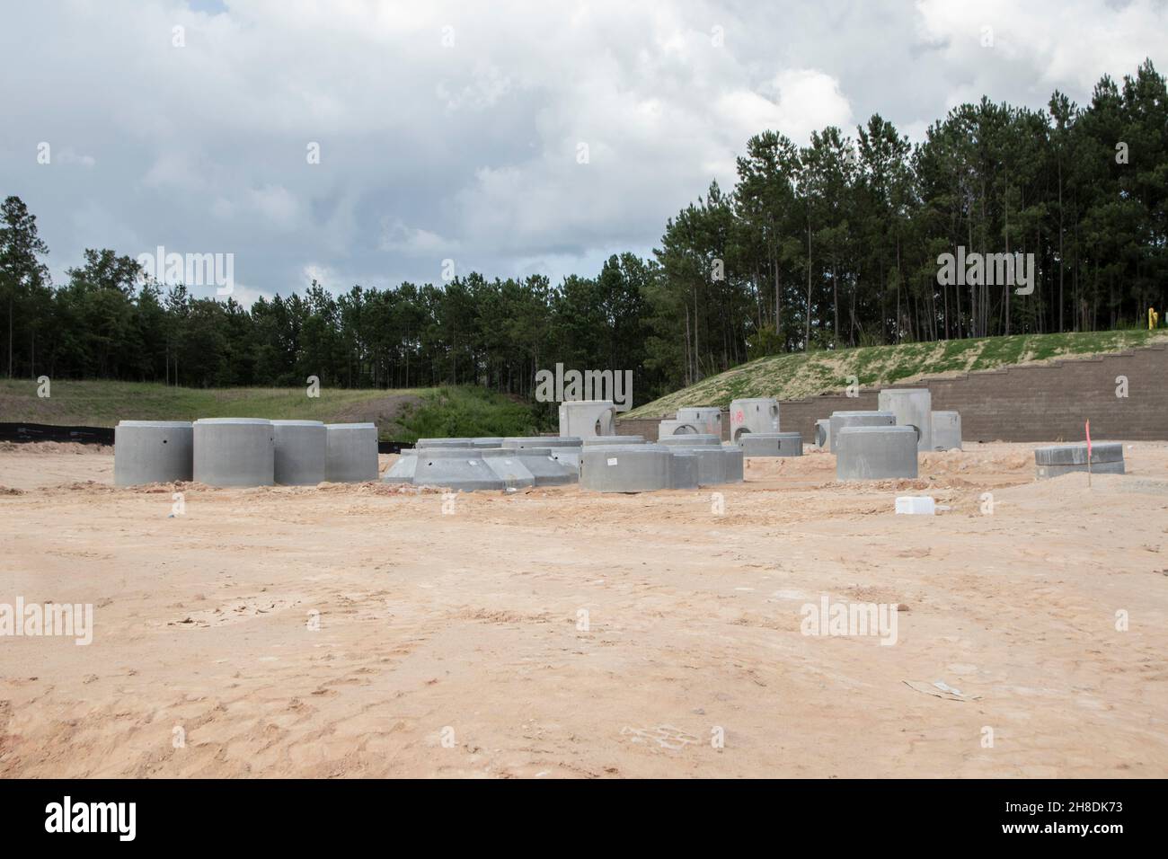 Augusta, Ga USA - 07 01 21: Construction site Stock Photo - Alamy