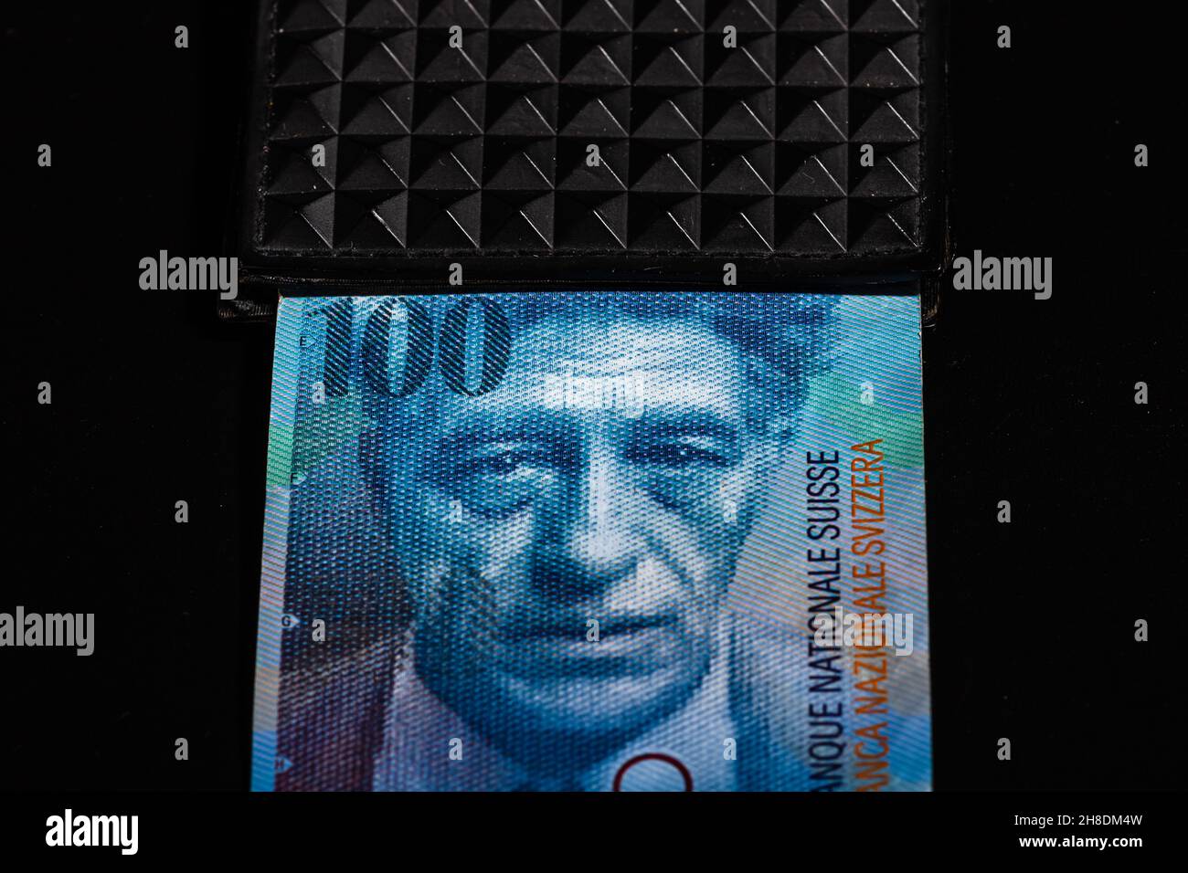 100 franken banknote hi-res stock photography and images - Alamy