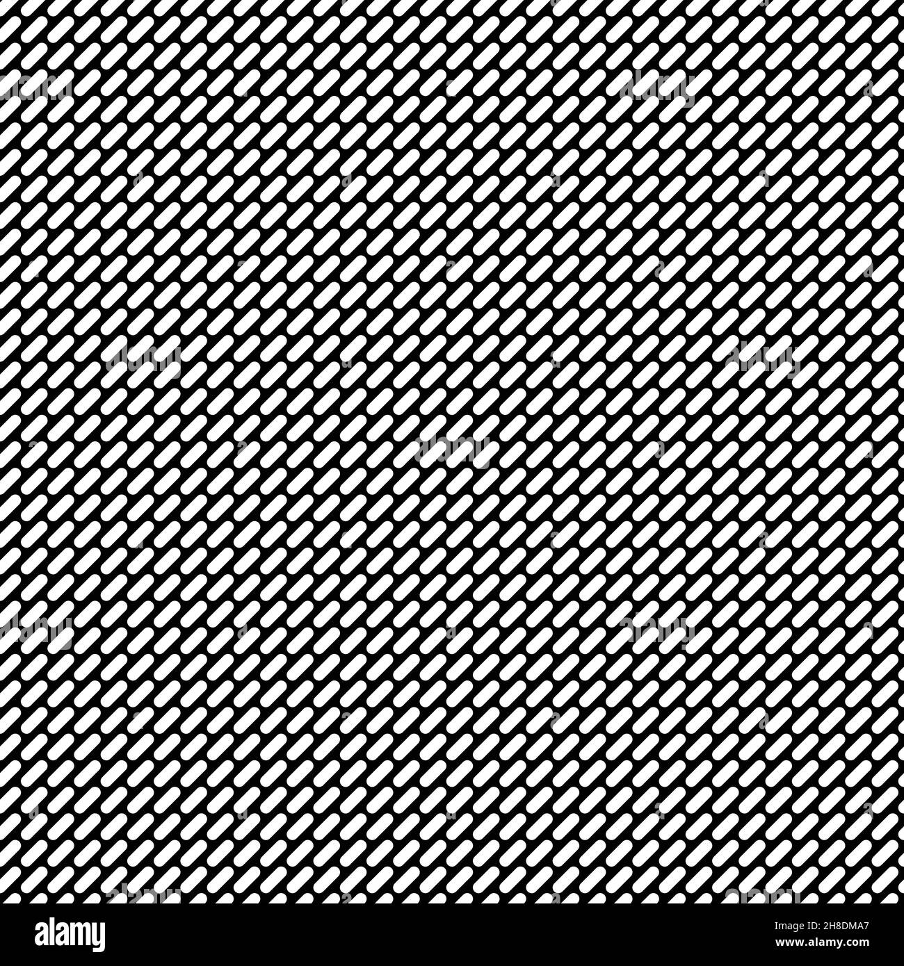 Diagonal dashed lines. Seamless black and white texture. Vector image ...