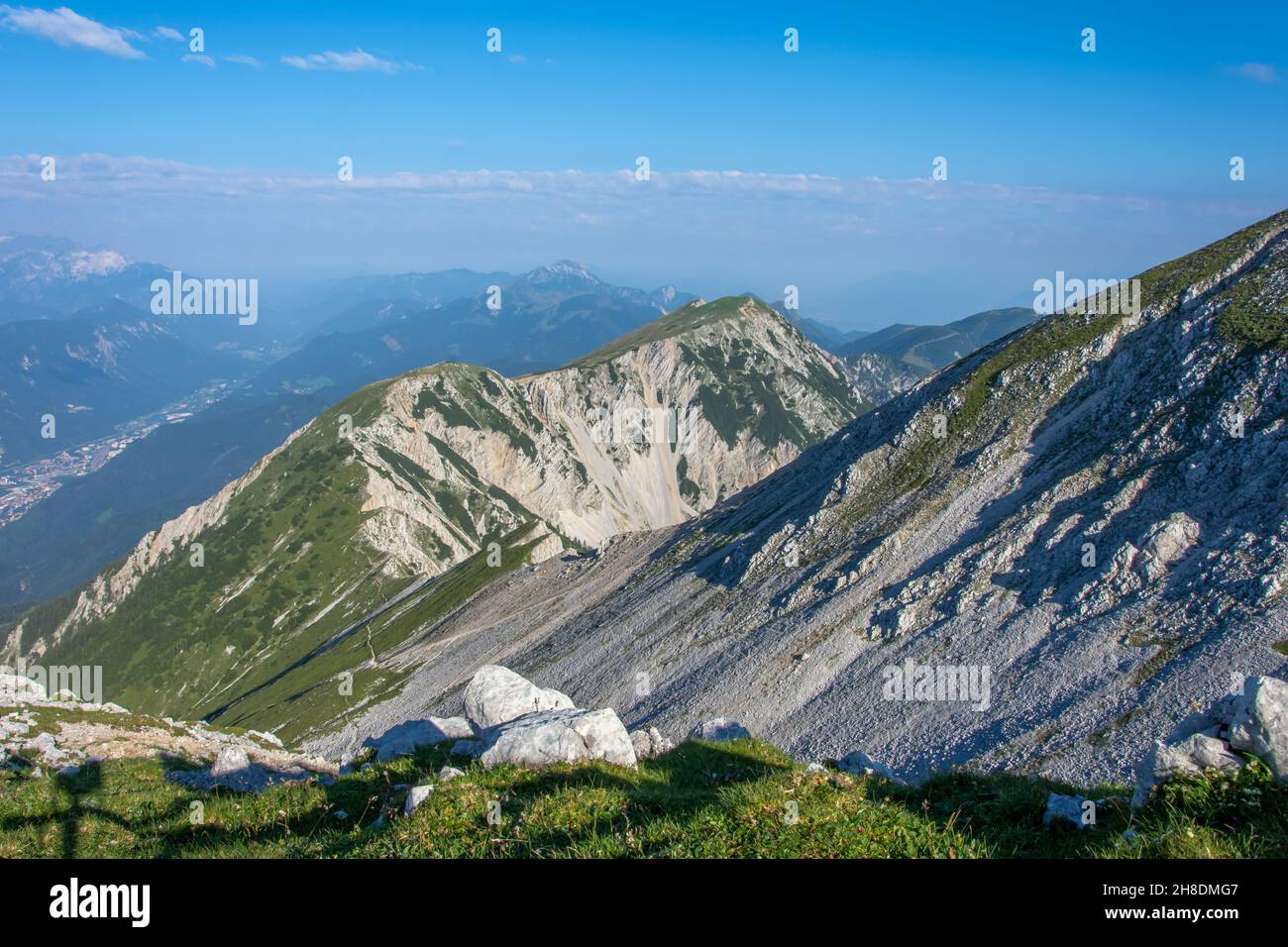 Beautiful view from mountain Stol, Slovenia, highest summit of ...