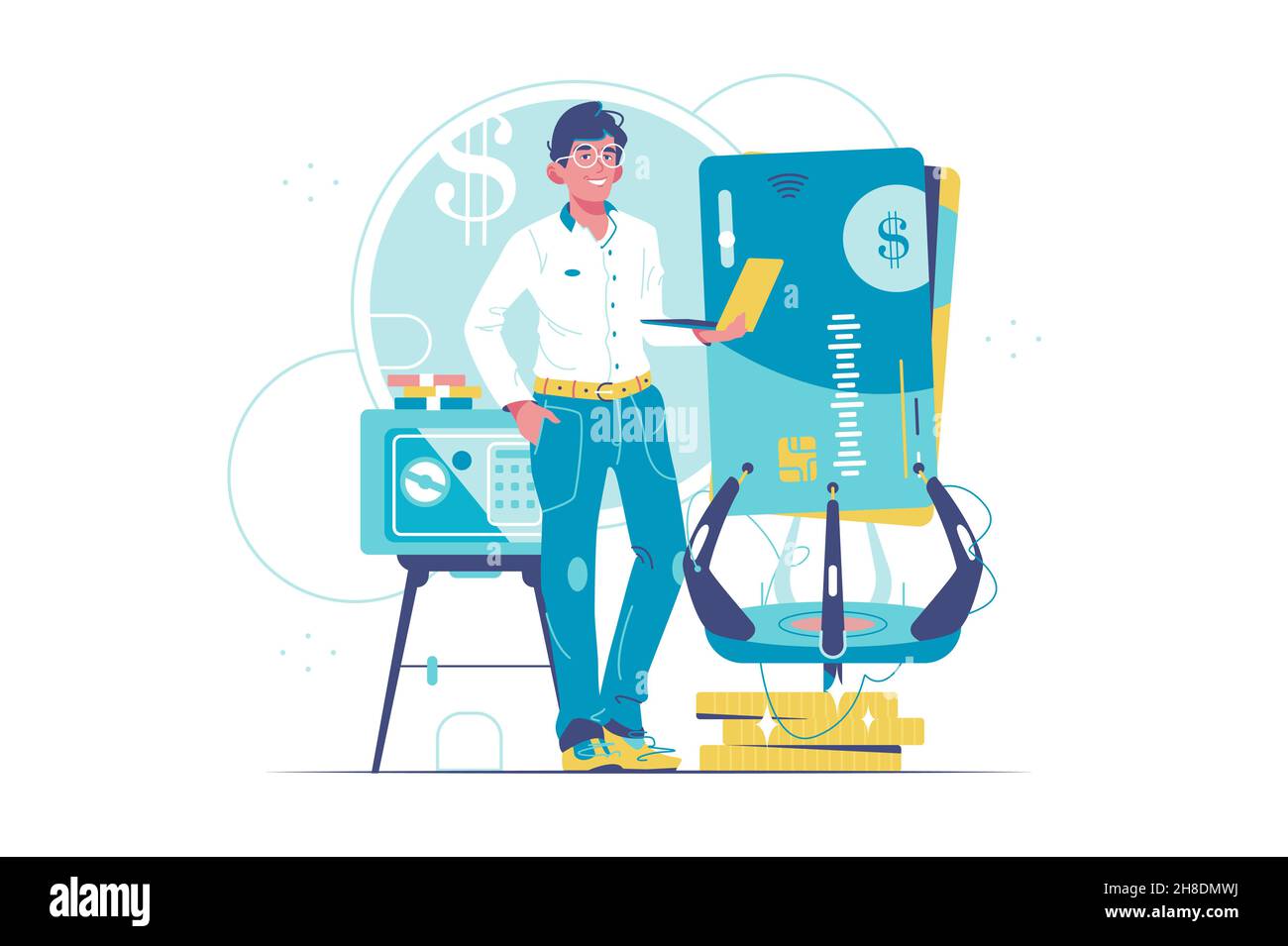 Present development Stock Vector Images - Alamy