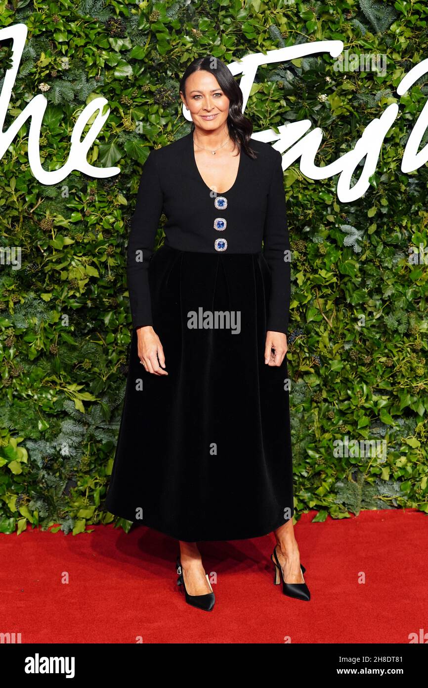 Caroline Rush attending the Fashion Awards 2021 at the Royal Albert ...